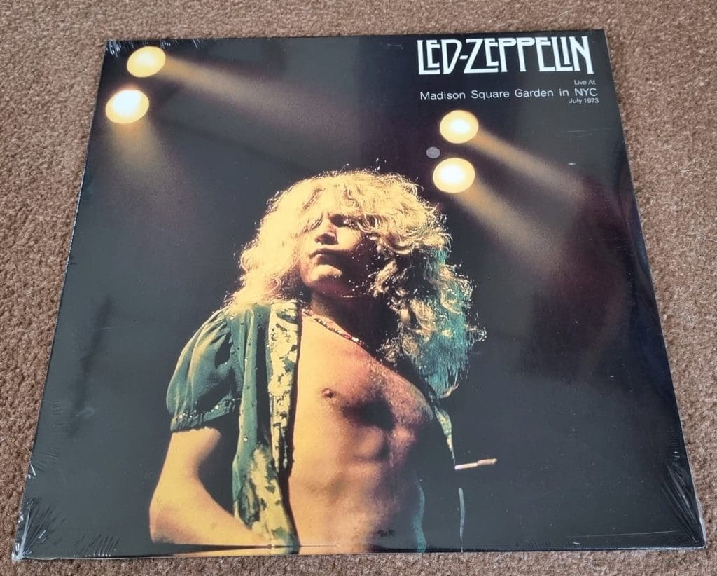 Led Zeppelin -Live Madison Square Garden New York 1973 – LP Vinyl ...