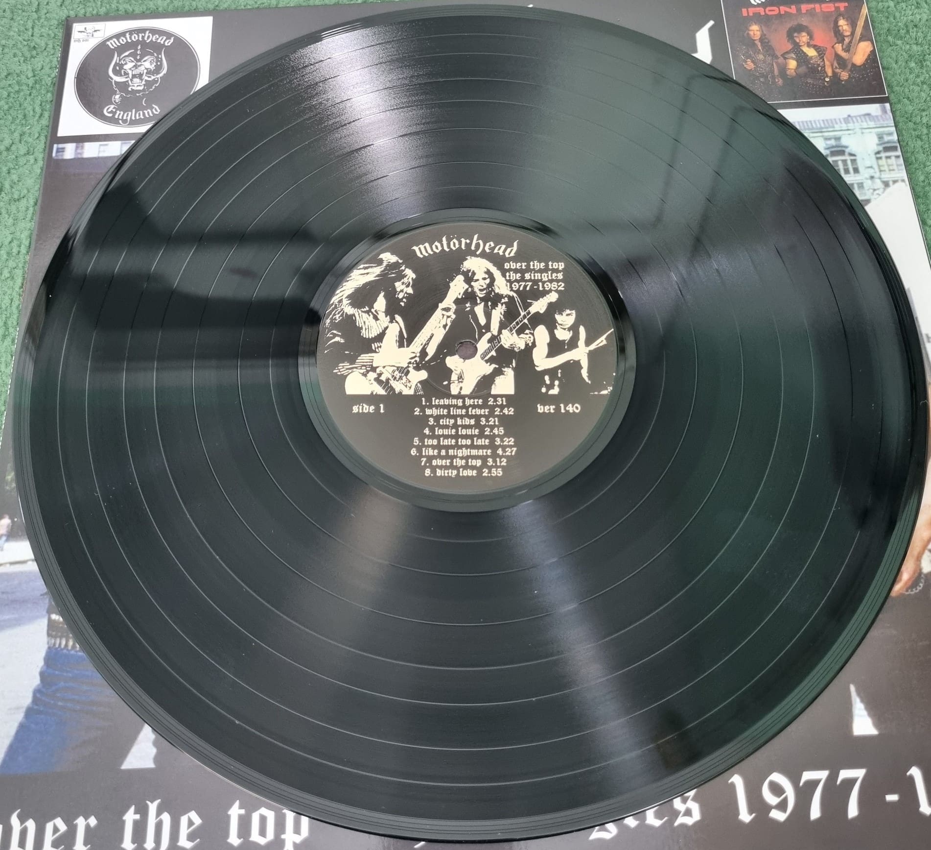 Motorhead - Over the Top - The Singles 1977-1982(LP RECORD ALBUM) - Image 2