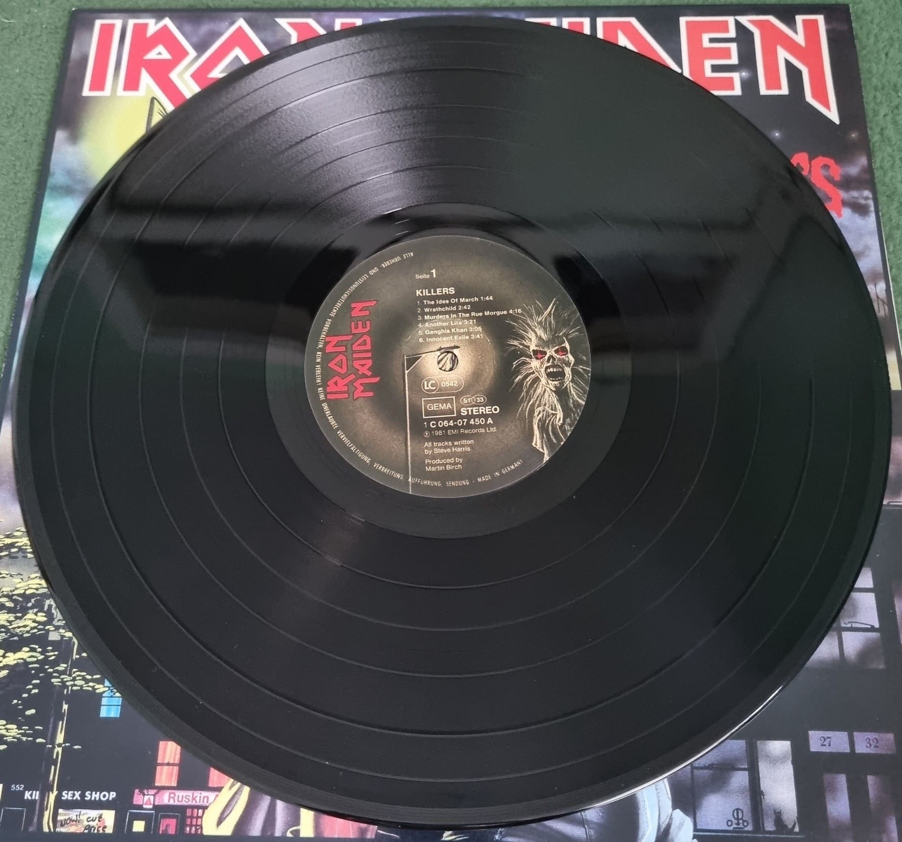 Iron Maiden - Killers - LP Record Vinyl Album - Image 2