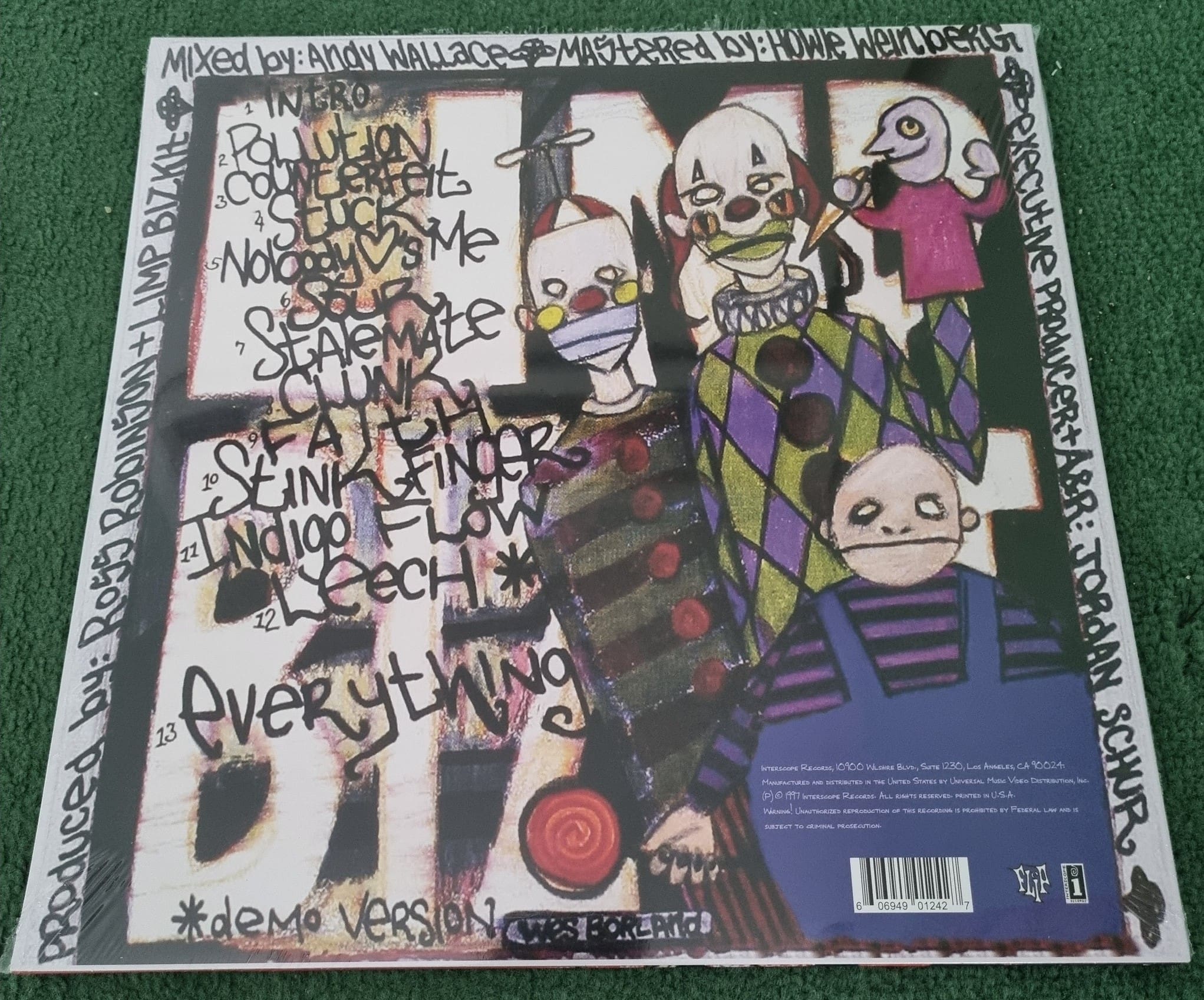 Limp Bizkit - Three Dollar Bill, Yall (LP RECORD ALBUM VINYL) - Image 2